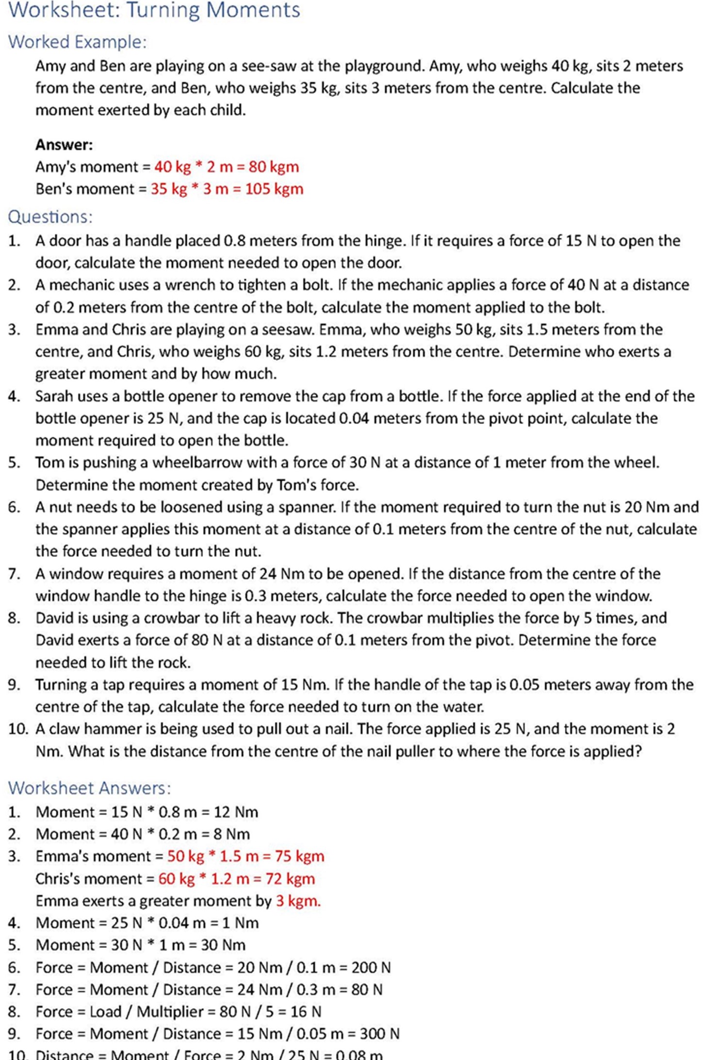 Using AI in lesson content creation – Physics Thinking